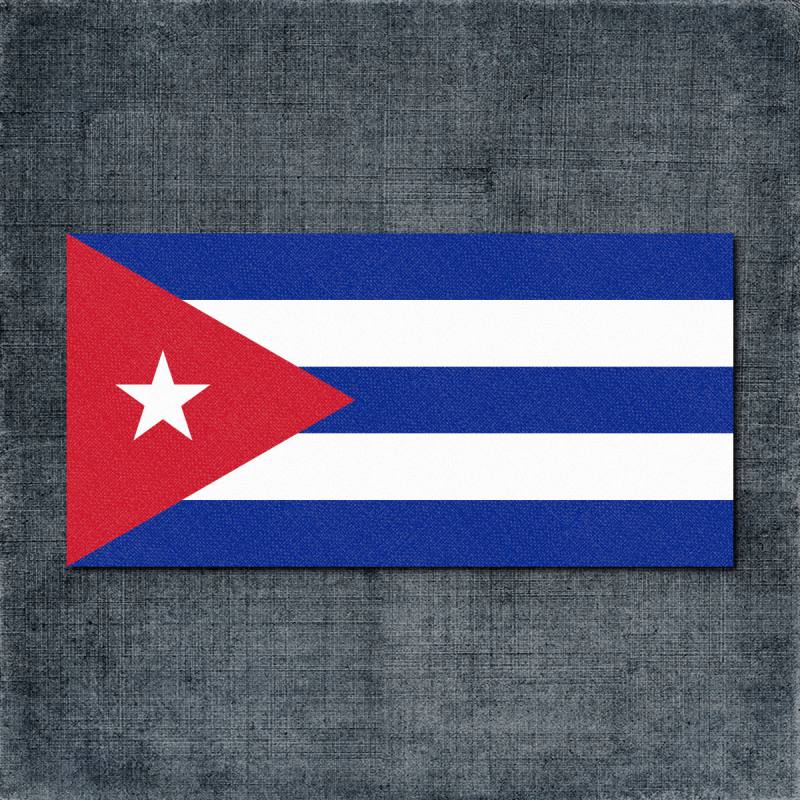 Cuba Flag Back Patch, Cuba National Flag Big Back Patch – Hobbyware Shop