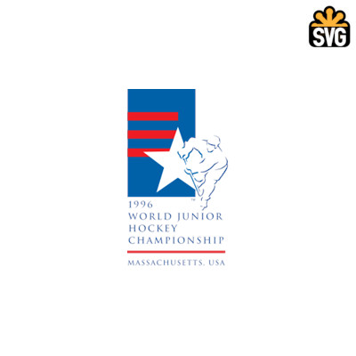 1996 IIHF World Junior Championship Logo SVG Digital Download, 1996 ...