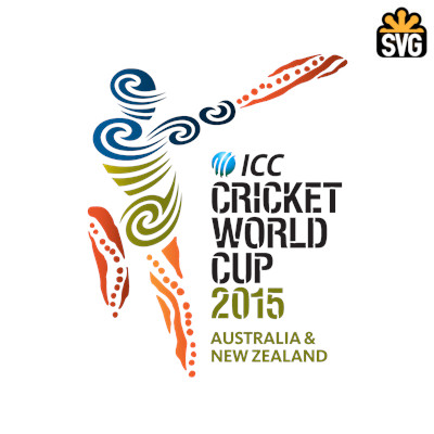 2015 Cricket World Cup Logo SVG Digital Download, 2015 Cricket World ...