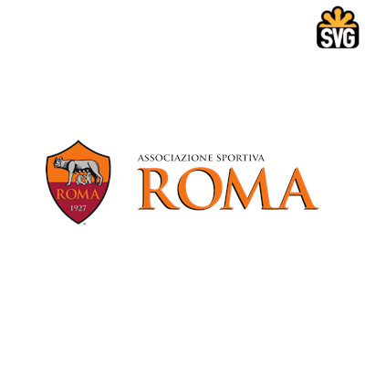 AS Roma Logo SVG Digital Download, AS Roma Logo SVG Vector Download ...