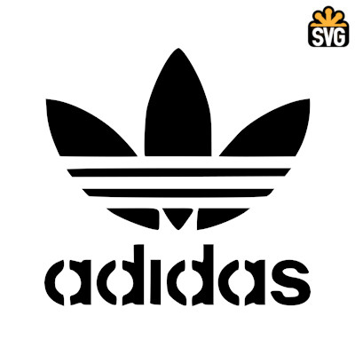 Adidas Logo SVG Digital Download, Adidas v4 Logo SVG Vector Download ...