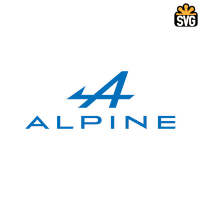 Alpine Logo SVG Digital Download, Alpine Logo SVG Vector Download File ...
