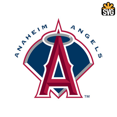 Anaheim Angels Logo SVG Digital Download, Anaheim Angels v2 Logo SVG ...