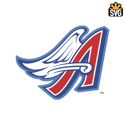 Anaheim Angels Logo SVG Digital Download, Anaheim Angels v4 Logo SVG ...