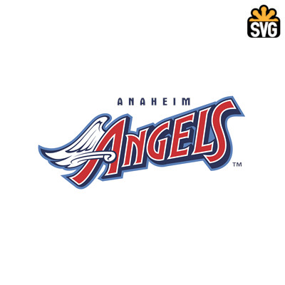 Anaheim Angels Logo SVG Digital Download, Anaheim Angels v5 Logo SVG ...