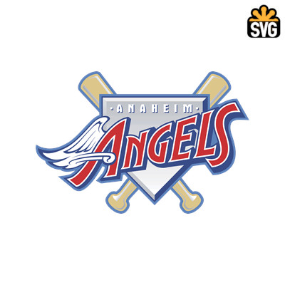 Anaheim Angels Logo SVG Digital Download, Anaheim Angels v6 Logo SVG ...