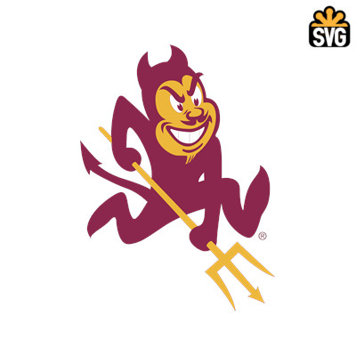 Arizona State Sun Devils Logo SVG Digital Download, Arizona State Sun ...