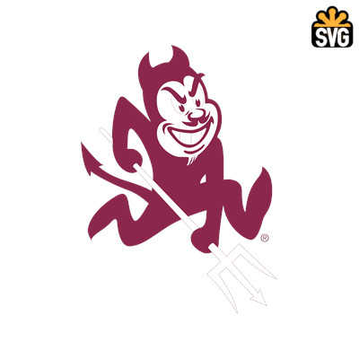 Arizona State Sun Devils Logo SVG Digital Download, Arizona State Sun ...