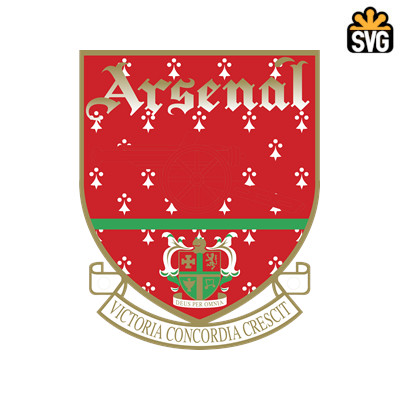 Arsenal Logo SVG Digital Download, Arsenal Logo SVG Vector Download ...