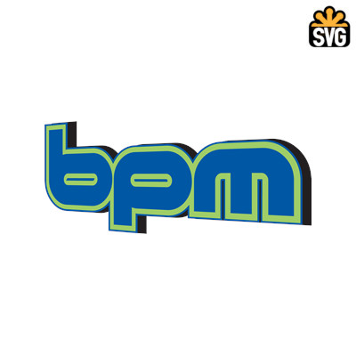 BPM Radio Logo SVG Digital Download, BPM Radio Logo SVG Vector Download ...