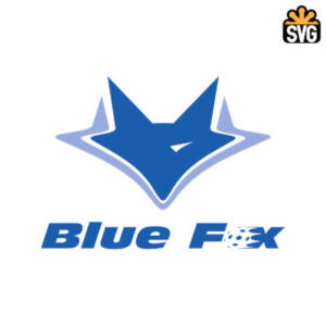 Blue Fox Logo SVG Digital Download, Blue Fox Logo SVG Vector Download ...