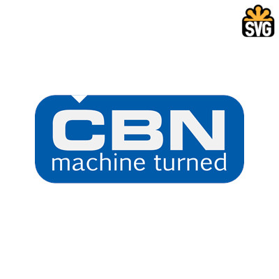 CBN Machine Turned Logo SVG Digital Download, CBN Machine Turned Logo ...