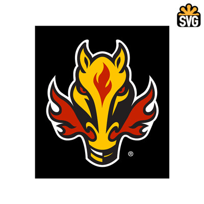Calgary Flames Logo SVG Digital Download, Calgary Flames v4 Logo SVG ...