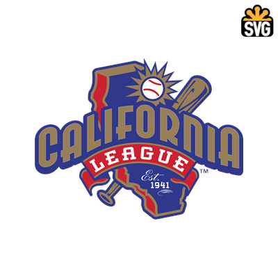 California League Logo SVG Digital Download, California League v2 Logo ...