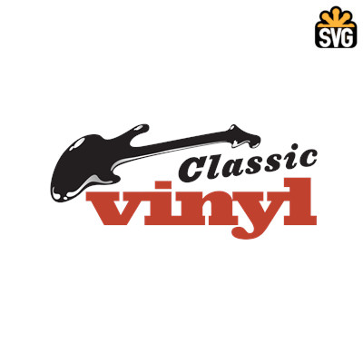 Classic Vinyl Logo SVG Digital Download, Classic Vinyl Logo SVG Vector ...