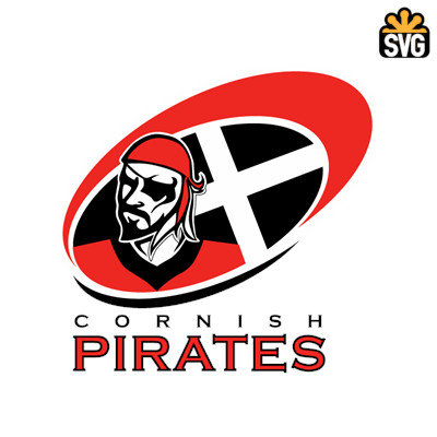 Cornish Pirates Logo SVG Digital Download, Cornish Pirates Logo SVG ...
