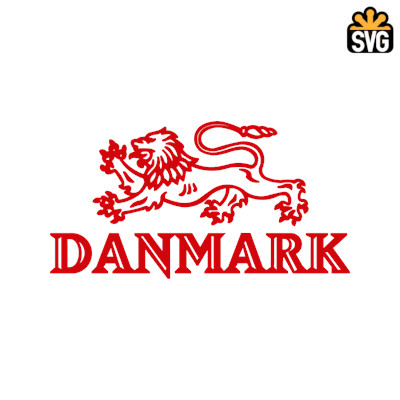 Denmark National Ice Hockey Team Logo SVG Digital Download, Denmark ...
