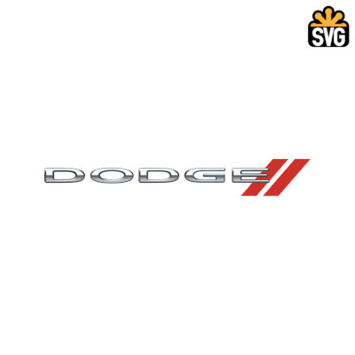 Dodge Logo SVG Digital Download, Dodge Logo SVG Vector Download File ...