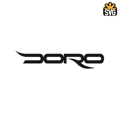 Doro Pesch Logo SVG Digital Download, Doro Pesch Logo SVG Vector ...