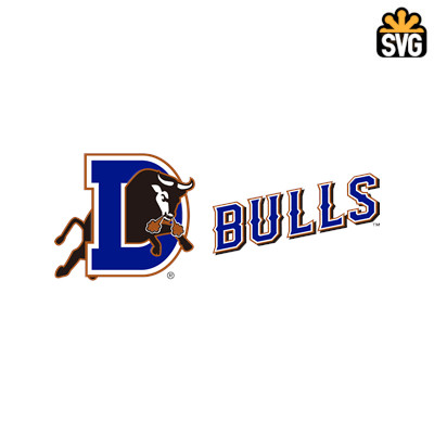Durham Bulls Logo SVG Digital Download, Durham Bulls v3 Logo SVG Vector ...