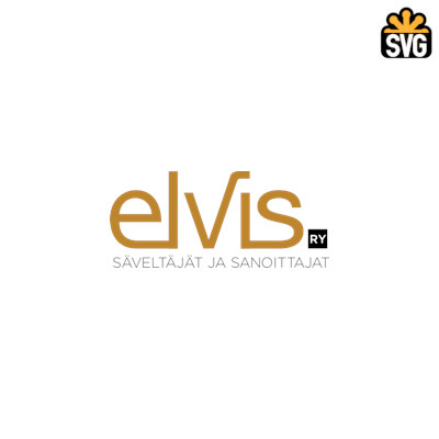 Elvis Logo SVG Digital Download, Elvis Logo SVG Vector Download File ...