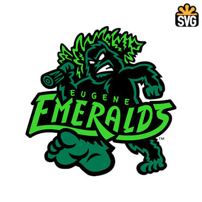 Eugene Emeralds Logo SVG Digital Download, Eugene Emeralds Logo SVG ...