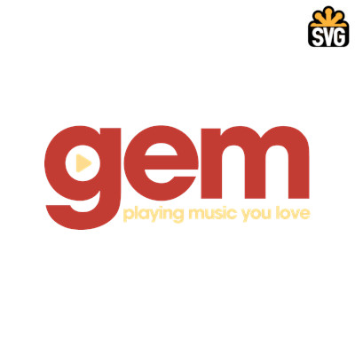 Gem 106 Logo SVG Digital Download, Gem 106 Logo SVG Vector Download ...