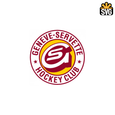 Genève-Servette HC Logo SVG Digital Download, Genève-Servette HC Logo ...