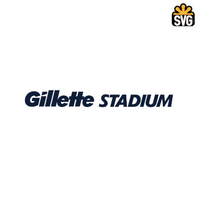 Gilette Stadium Logo SVG Digital Download, Gilette Stadium Logo SVG ...
