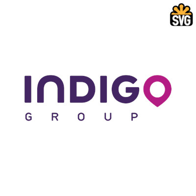 Group Indigo Logo SVG Digital Download, Group Indigo Logo SVG Vector ...