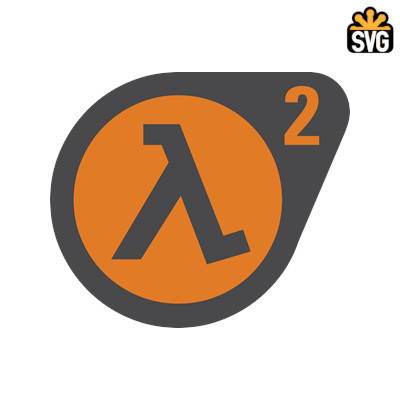 Half Life 2 Logo SVG Digital Download, Half Life 2 Logo SVG Vector ...