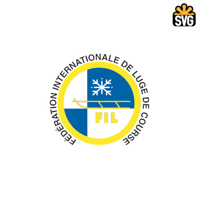 International Luge Federation Logo SVG Digital Download, International ...