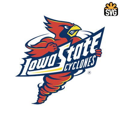 Iowa State Cyclones Logo SVG Digital Download, Iowa State Cyclones Logo ...