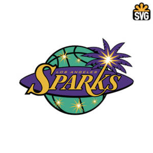 Los Angeles Sparks Logo SVG Digital Download, Los Angeles Sparks Logo ...