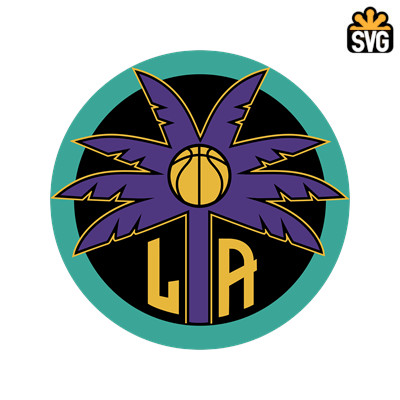 Los Angeles Sparks Logo SVG Digital Download, Los Angeles Sparks v2 ...
