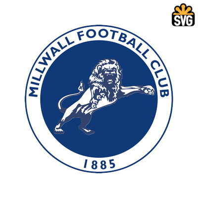 Millwall FC Logo SVG Digital Download, Millwall FC Logo SVG Vector ...