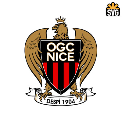 OGC Nice Logo SVG Digital Download, OGC Nice Logo SVG Vector Download ...