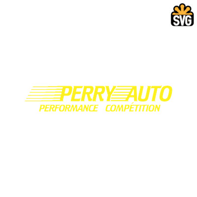 Perry Performance & Competition Logo SVG Digital Download, Perry ...
