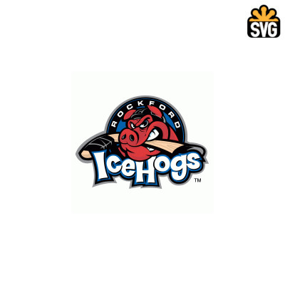 Rockford IceHogs Logo SVG Digital Download, Rockford IceHogs Logo SVG ...