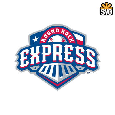 Round Rock Express Logo SVG Digital Download, Round Rock Express Logo ...