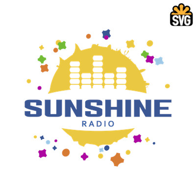 Sunshine Radio Logo SVG Digital Download, Sunshine Radio Logo SVG ...
