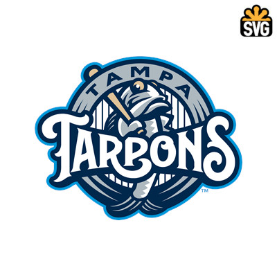 Tampa Tarpons Logo SVG Digital Download, Tampa Tarpons Logo SVG Vector ...