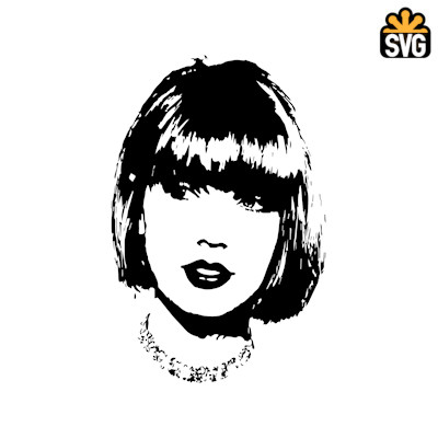 Taylor Swift Silhouette Logo SVG Digital Download, Taylor Swift ...