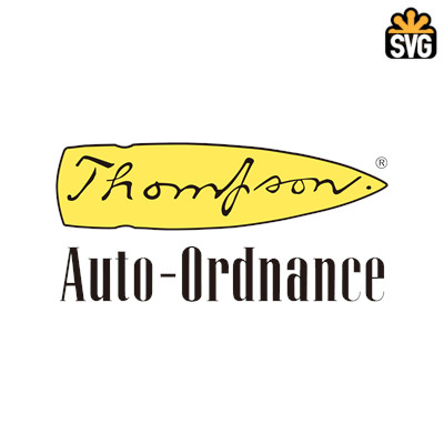 Thompson Auto-Ordnance Logo SVG Digital Download, Thompson Auto ...