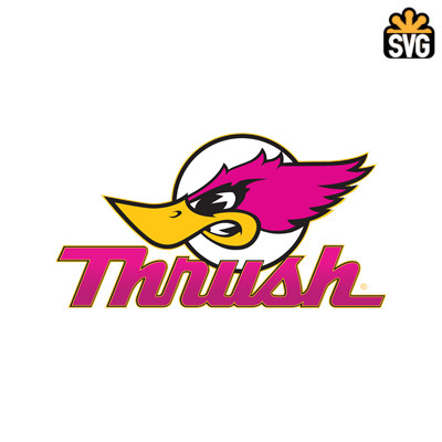 Thrush Logo SVG Digital Download, Thrush Logo SVG Vector Download File ...