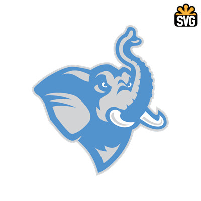 Tufts Jumbos Logo SVG Digital Download, Tufts Jumbos Logo SVG Vector ...