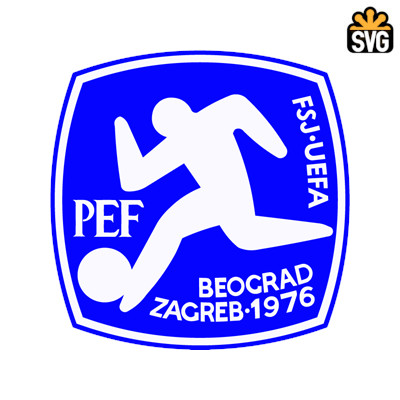 UEFA Euro 1976 Logo SVG Digital Download, UEFA Euro 1976 Logo SVG ...