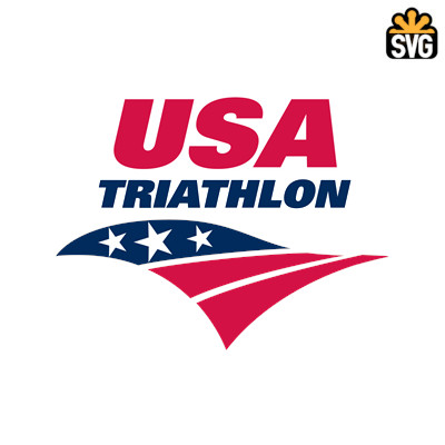 USA Triathlon Logo SVG Digital Download, USA Triathlon Logo SVG Vector ...