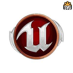 Unreal Tournament Logo SVG Digital Download, Unreal Tournament Logo SVG ...