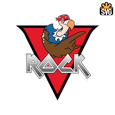 V-Rock Logo SVG Digital Download, V-Rock Logo SVG Vector Download File ...